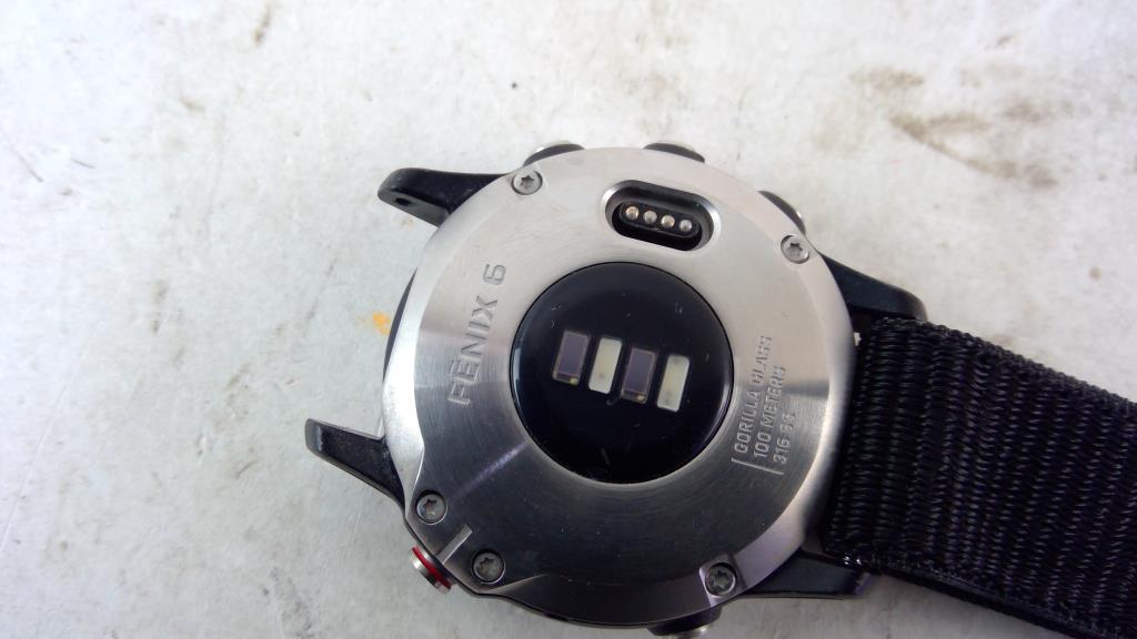 Garmin Fenix 6 Smartwatch Sold For Parts | Property Room