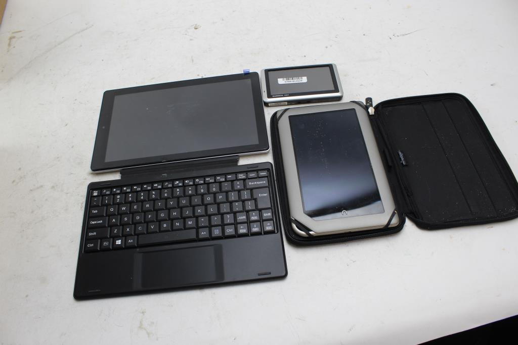 Garmin Gps, Rca Tablet, Nook, 3 Pieces | Property Room