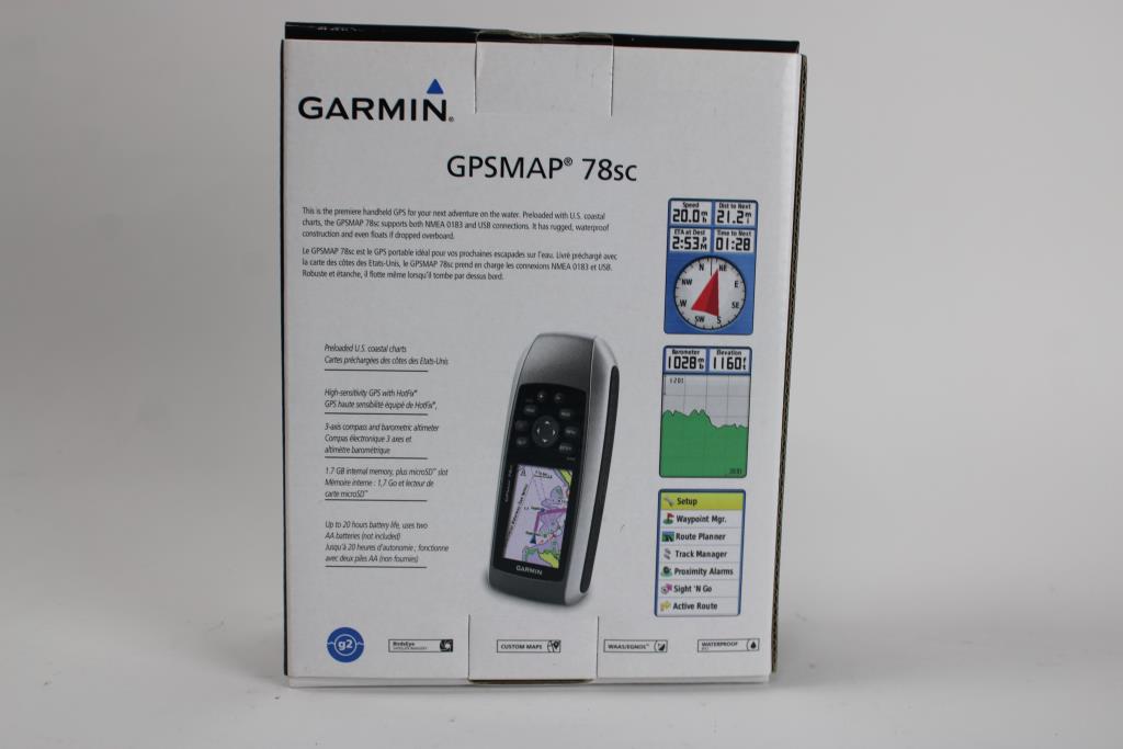 Garmin GPSMAP 78Sc GPS | Property Room