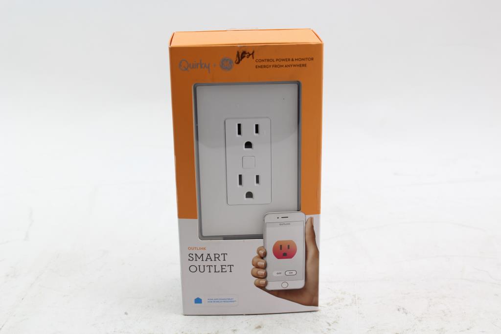 GE Control Power & Monitor Outlink Smart Outlet | Property Room