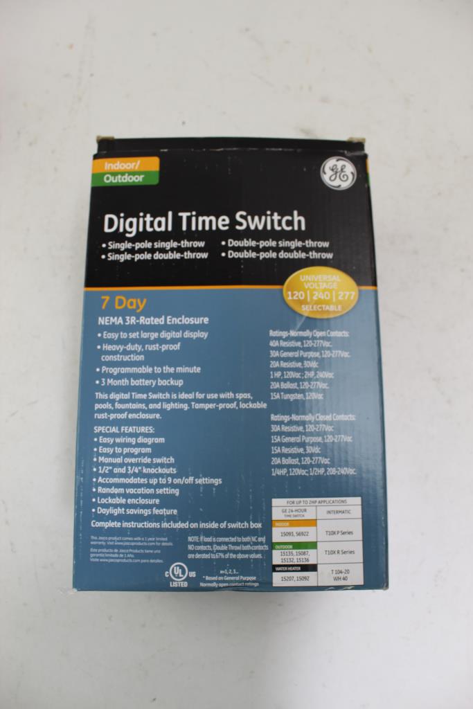 GE Indoor Outdoor Digital Time Switch | Property Room