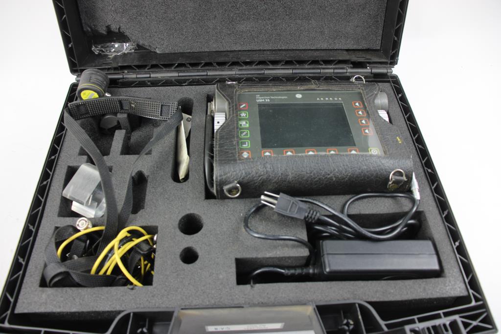 GE Inspection Technologies Ultrasonic Flaw Detector USM35X B BNC ...