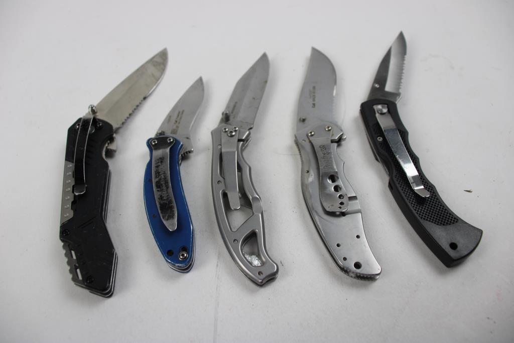 Geber And Other Knives, 5 Pieces | Property Room