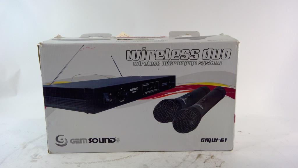 Gem Sound Wireless Duo Microphone System | Property Room