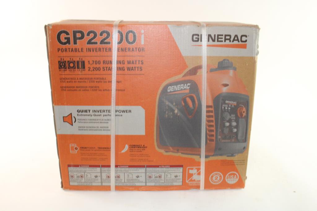 Generac GP2200i Generator | Property Room