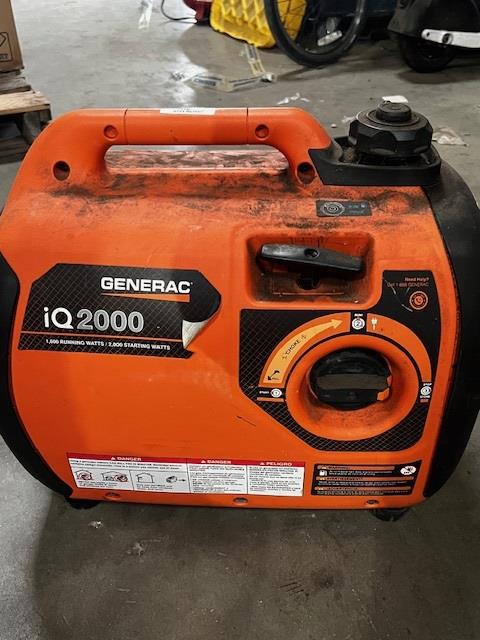 Generac IQ2000 Gas Powered Inverter | Property Room