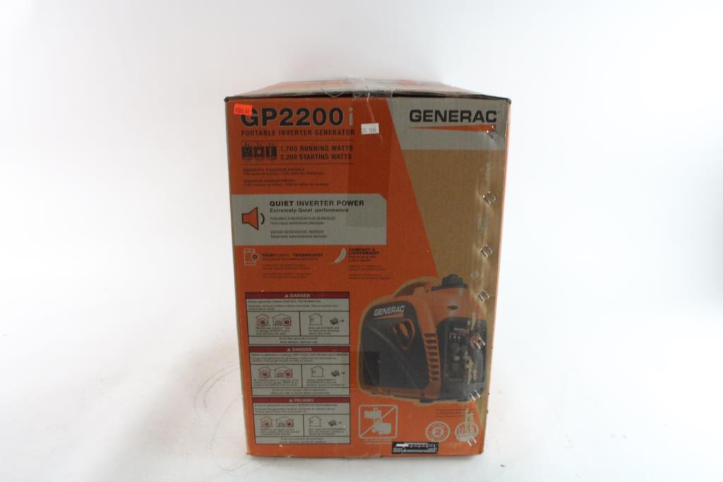 Generac Portable Inverter/Generator | Property Room