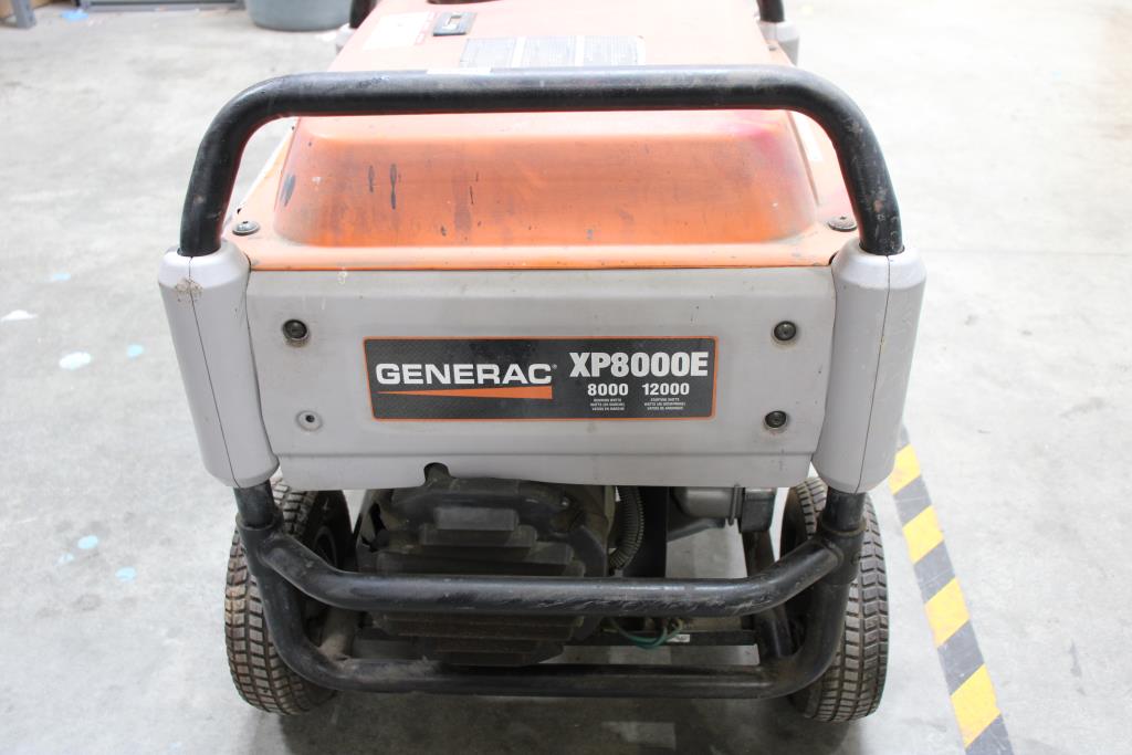 Generac XP8000E Portable Generator | Property Room
