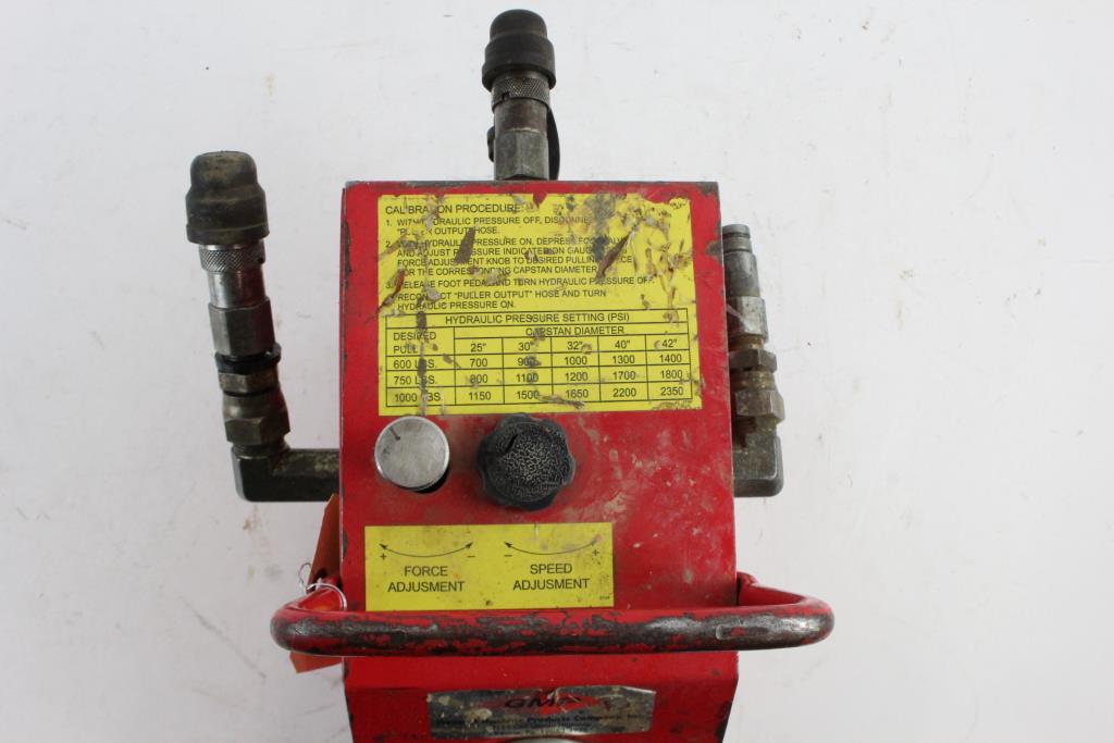General Machine Products Hydraulic Capstan Pump | Property Room General Machine Products Hydraulic Capstan Pump | Property Room