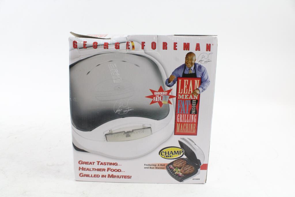George Forman Lean Mean Fat Reducing Grilling Machine | Property Room