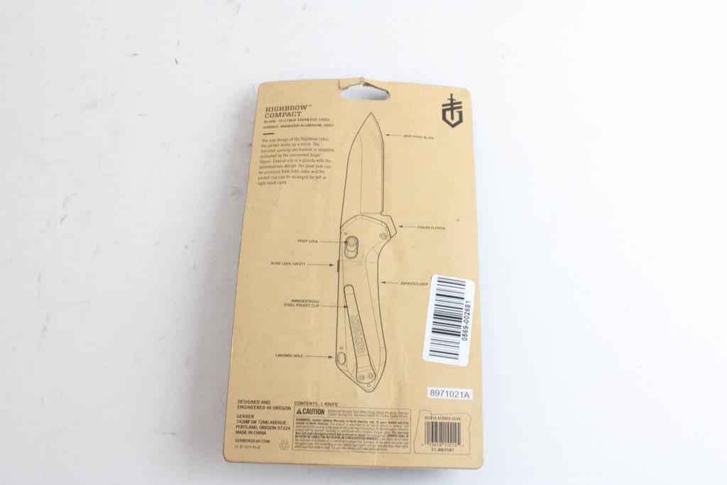 Gerber Highbrow Compact Assisted Opening Knife | Property Room