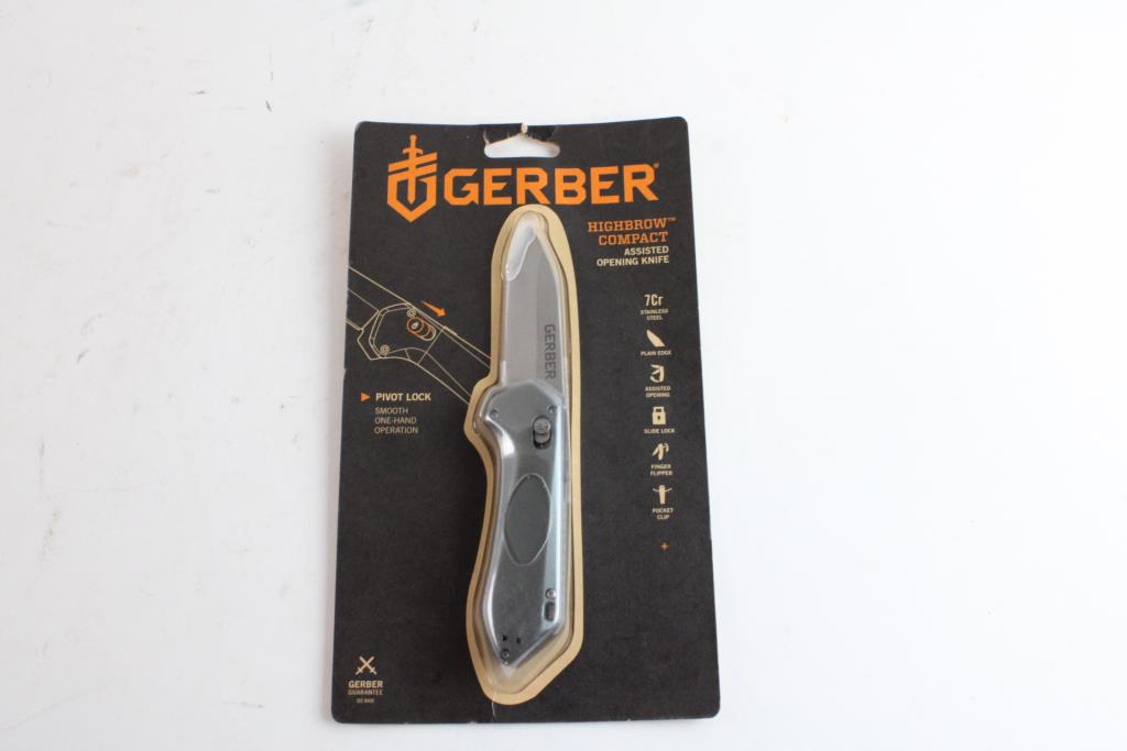 Gerber Highbrow Compact Assisted Opening Knife | Property Room