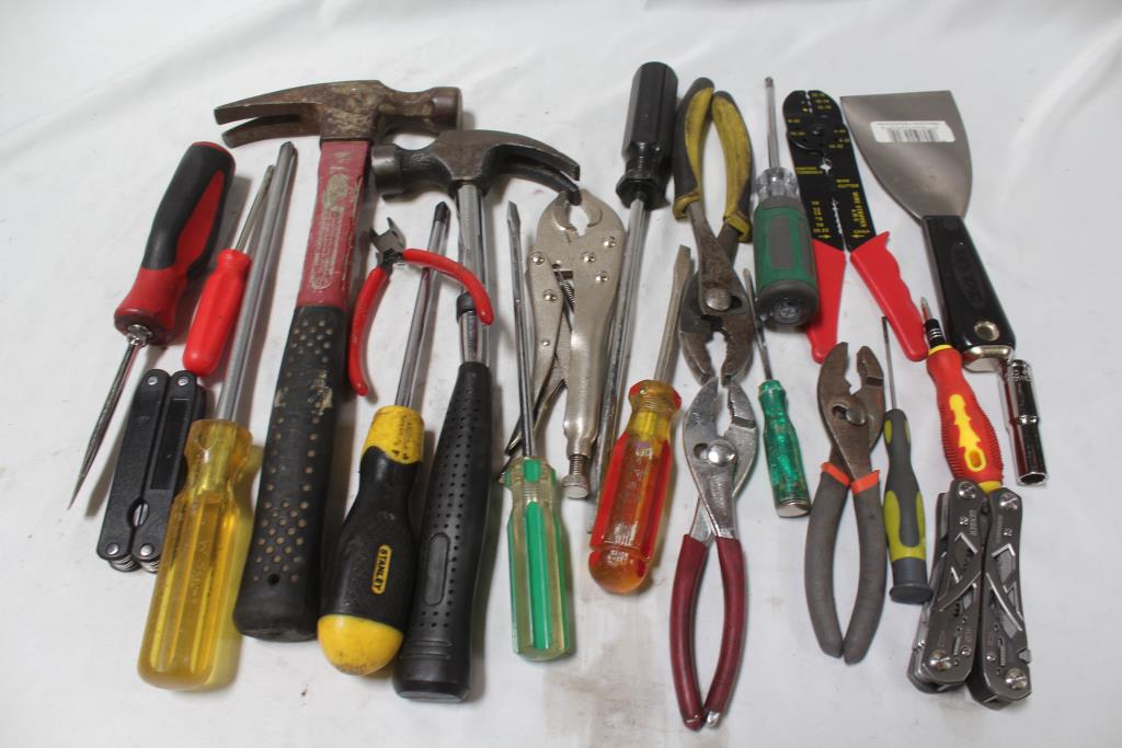 Gerber Multi-tool, Plump Hammer And More Various Tools | Property Room