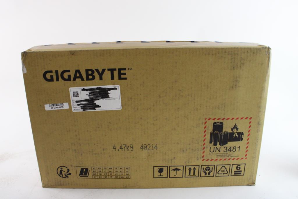 Gigabyte Aero Laptop, New In Box | Property Room