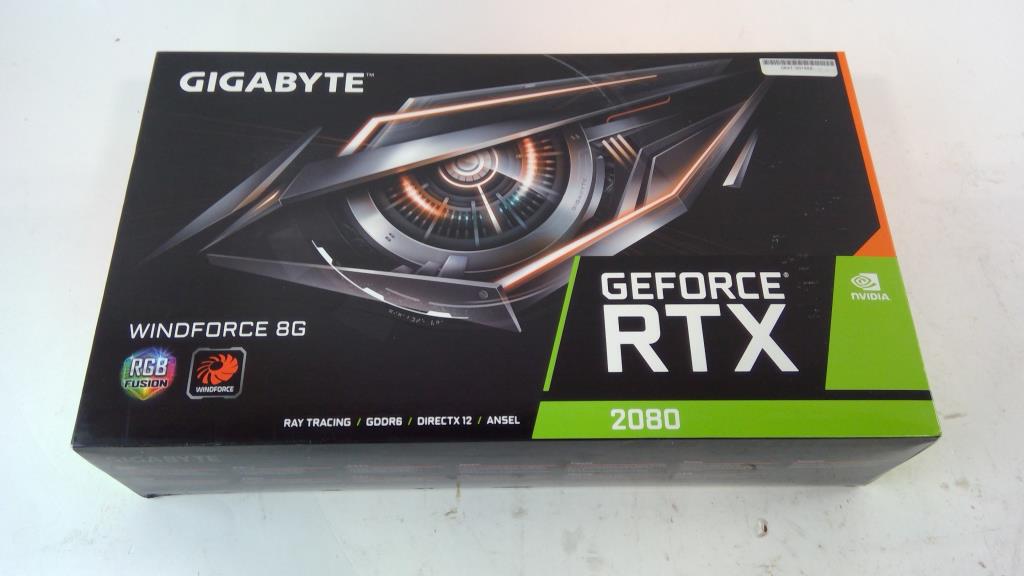 Gigabyte Geforce Rtx 2080 Graphics Card Property Room