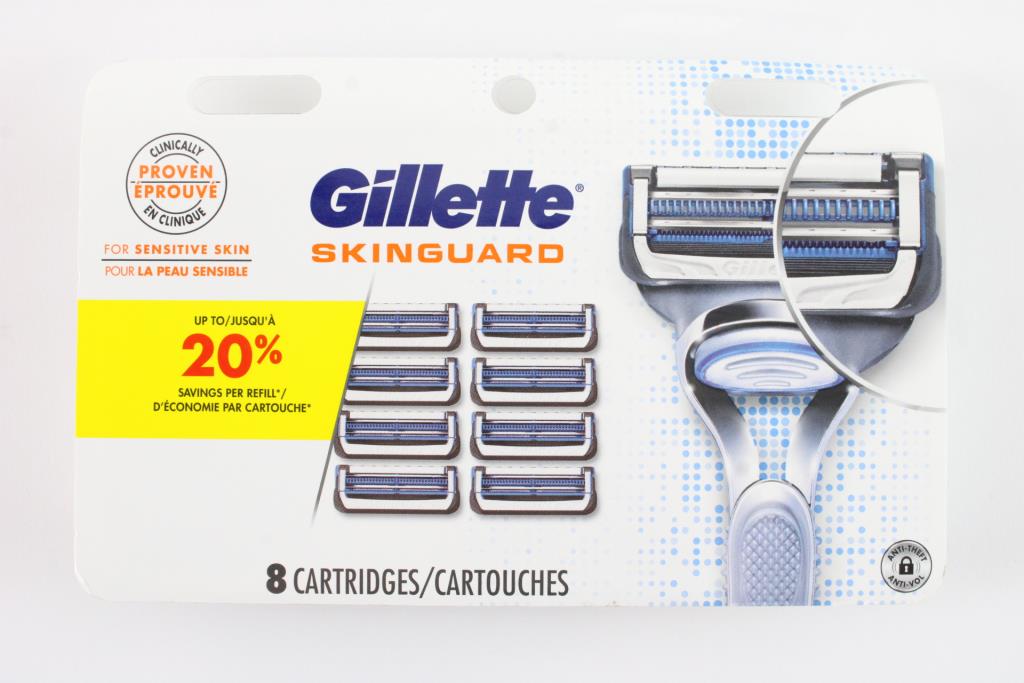 Gilette Skinguard 8 Pack Blades | Property Room