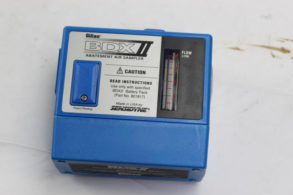 Gilian BDX II Abatement Air Sampler | Property Room