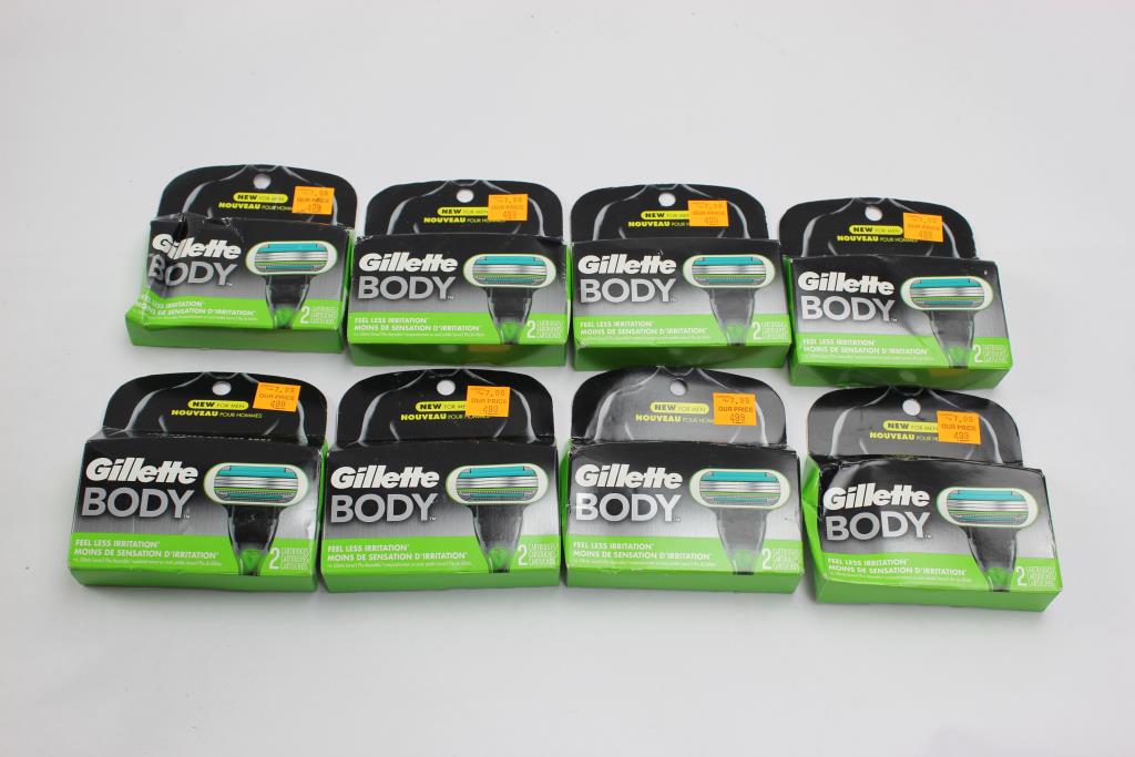 Gillette Body Razor Cartridges 8 Pieces | Property Room