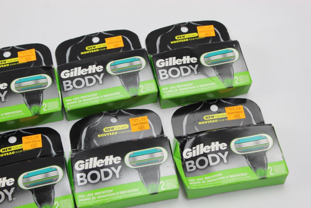 Gillette Body Razor Cartridges 8 Pieces | Property Room