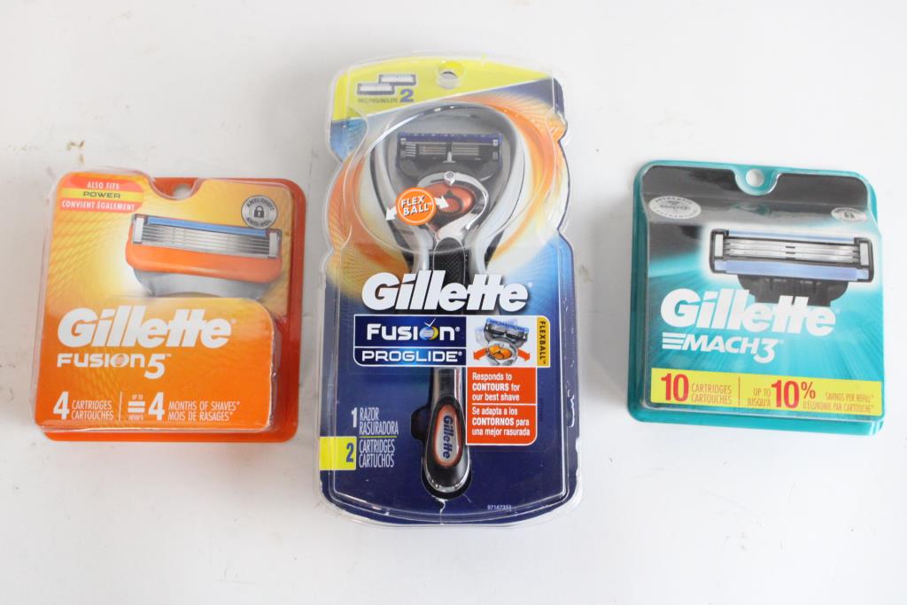 Gillette Cartridge Lot, 3 Pieces | Property Room