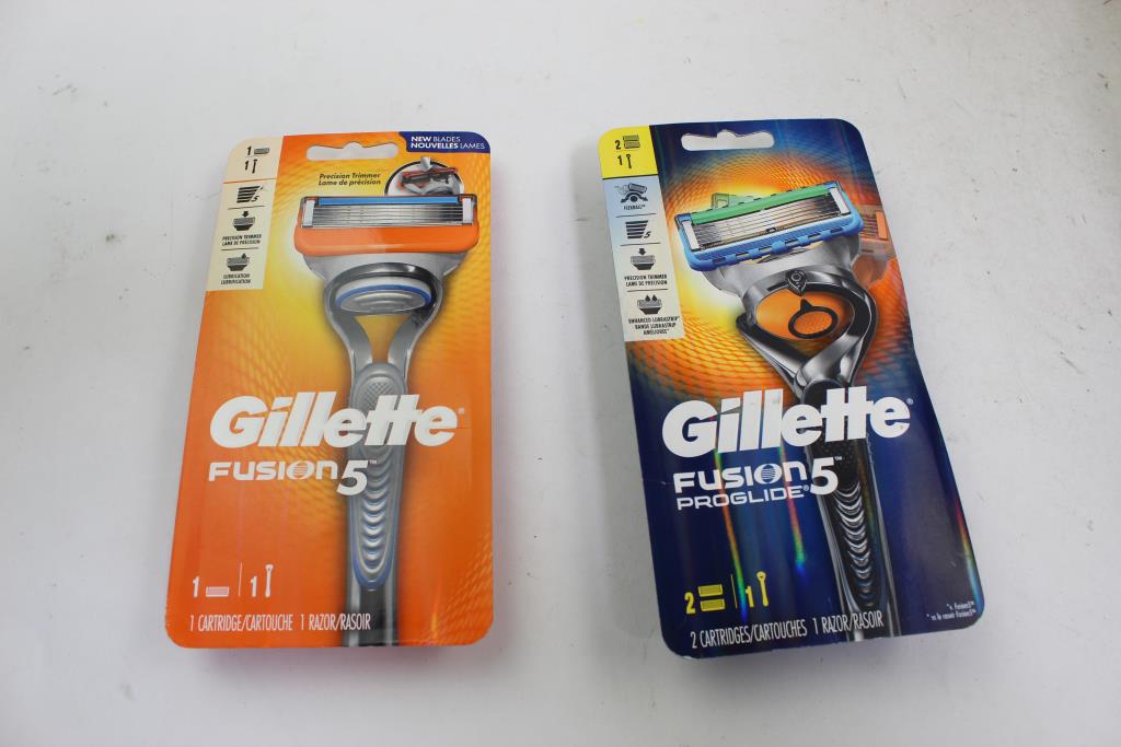 Gillette Fusion 5 Razors, 2 Pieces | Property Room
