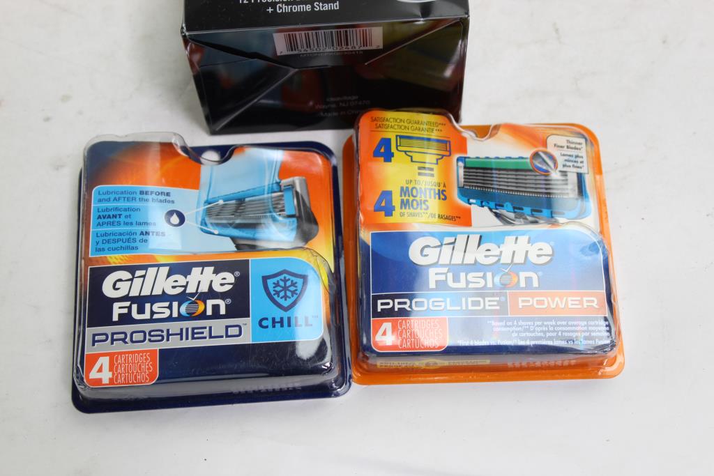 Gillette Fusion Razors, Micro Touch One Razor 3 Pieces | Property Room