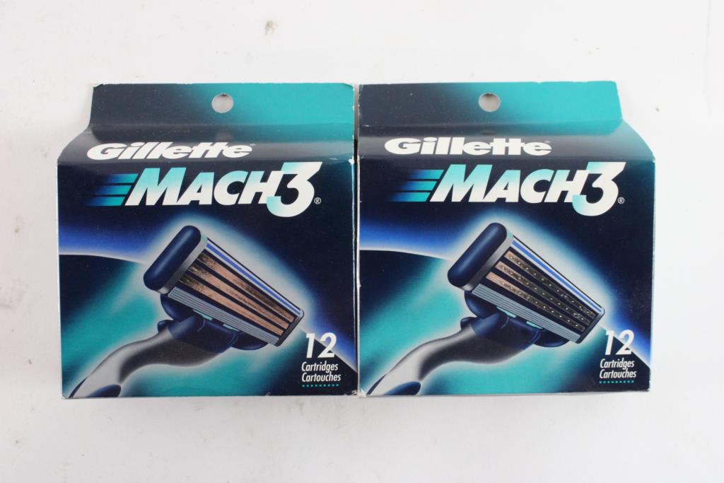 Gillette Mach 3 Blades, 2 Pieces | Property Room