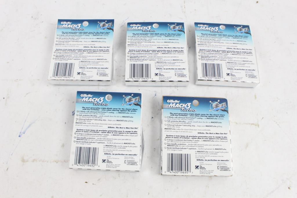 Gillette Mach 3 Power Razor Handles And Cartridges, 7 Pieces | Property ...