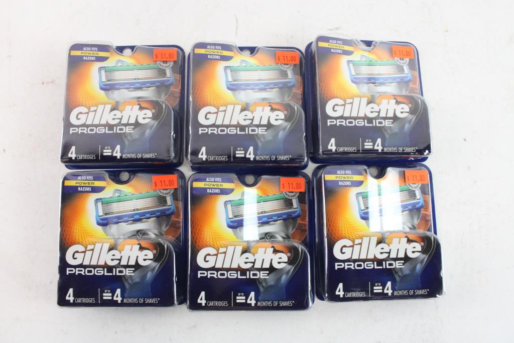 Gillette Proglide Blades, 6 Pieces | Property Room