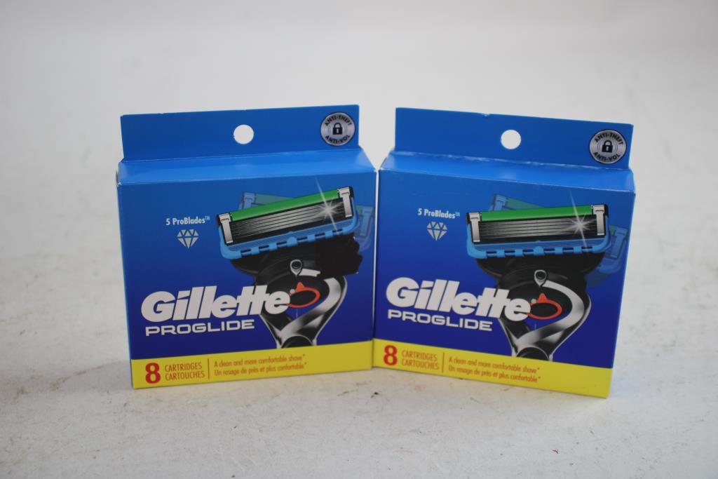 Gillette Proglide Razors And Cartridges, 4 Pieces | Property Room