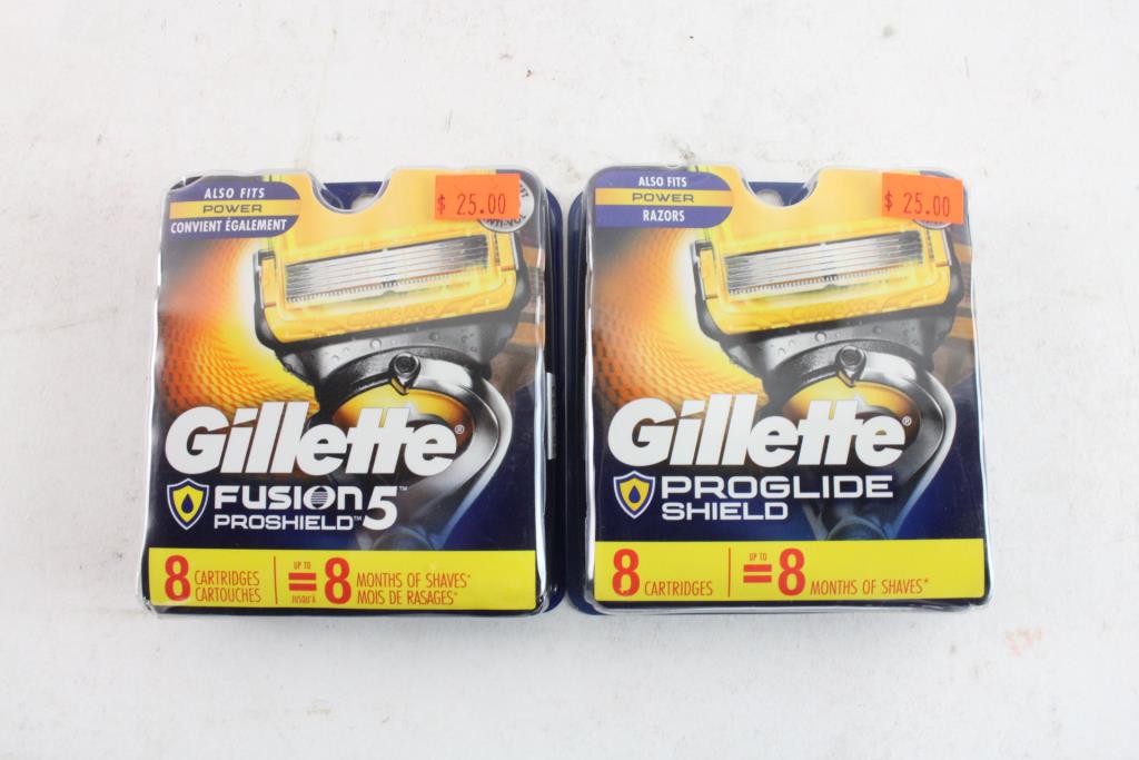 Gillette Proglide Shield Blades, 2 Pieces | Property Room