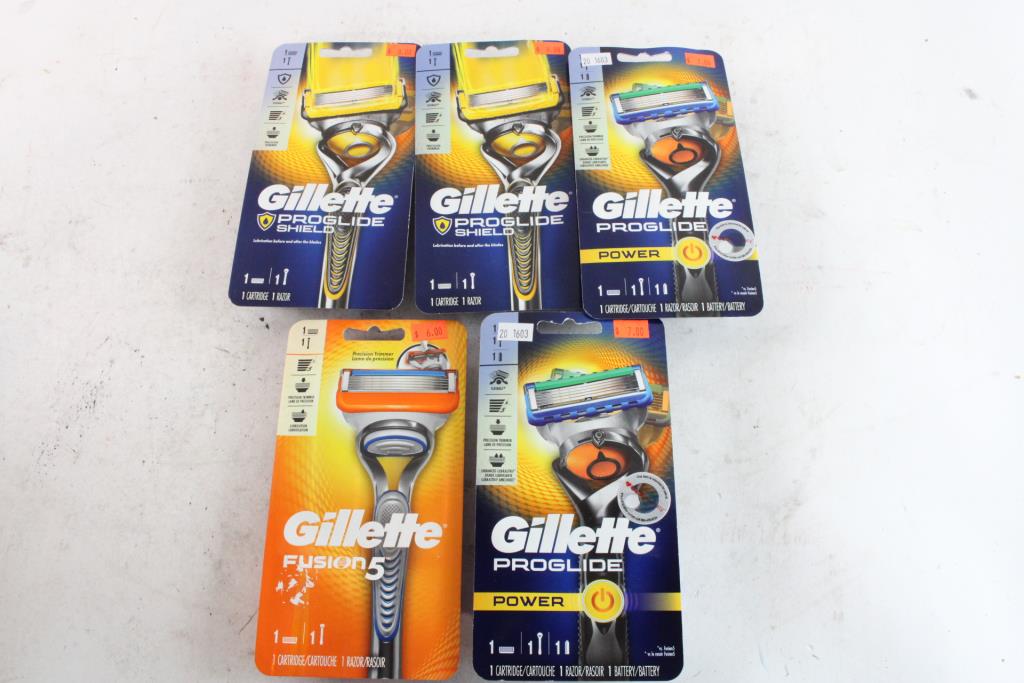 Gillette Razors, 5 Pieces | Property Room