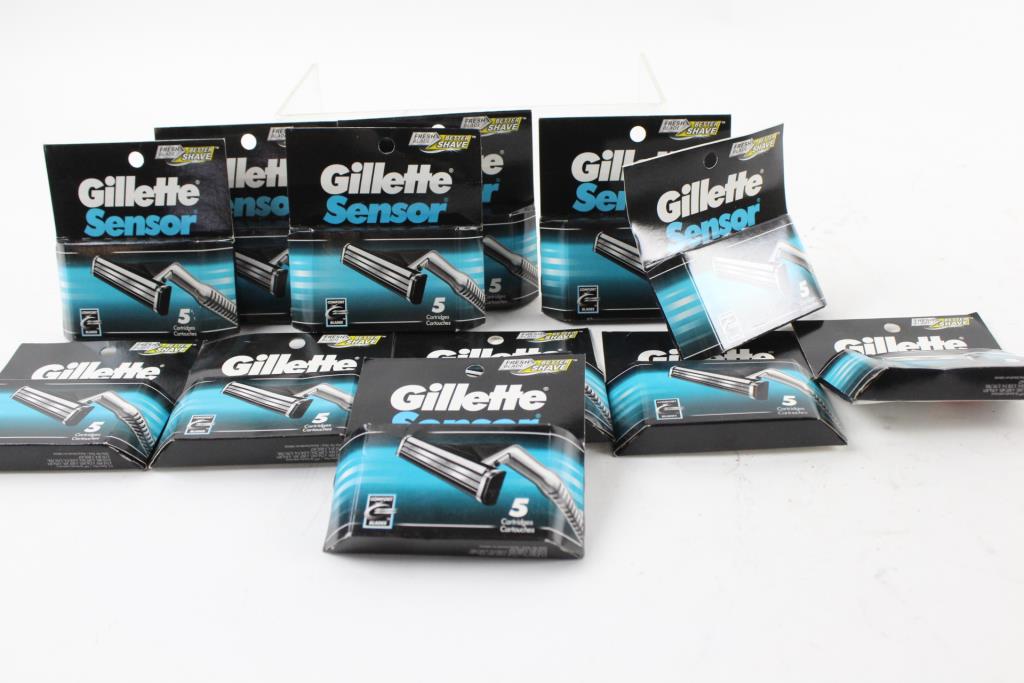 Gillette Senor Razor Cartridges, 11 Packs | Property Room