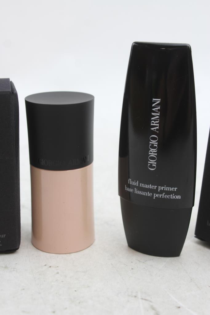 Giorgio Armani Fluid Master Primer 30ml/1oz, Sheer Foundation 1 Fl Oz ...