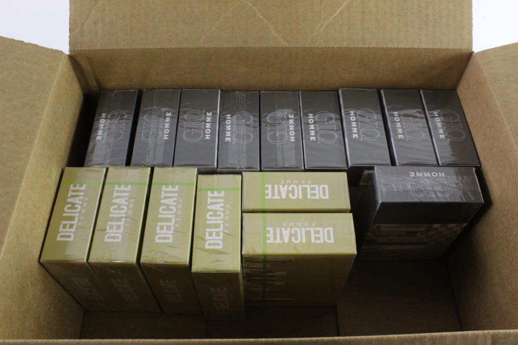 GIQ Homme Men's Fragrance Spray & Delicate Femme Women's Fragrance ...