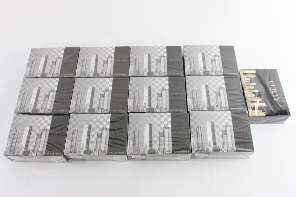 GIQ Homme Men's Fragrance Spray & Guilty Femme Women's Fragrance Spray ...