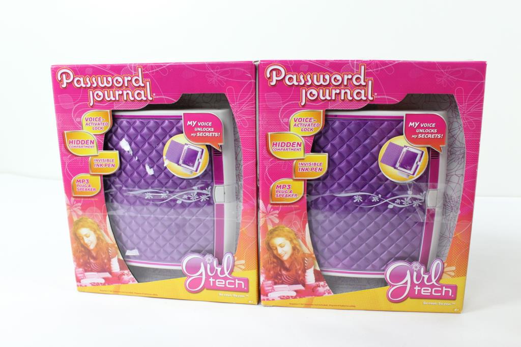 Girl Tech T8473 Password Journals, 2 Items | Property Room