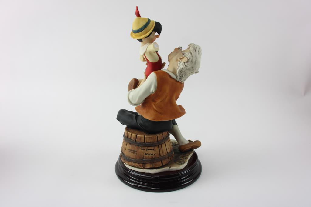 Giuseppe Armani Pinocchio & Geppetto A Fathers Love Disney Sculpture ...