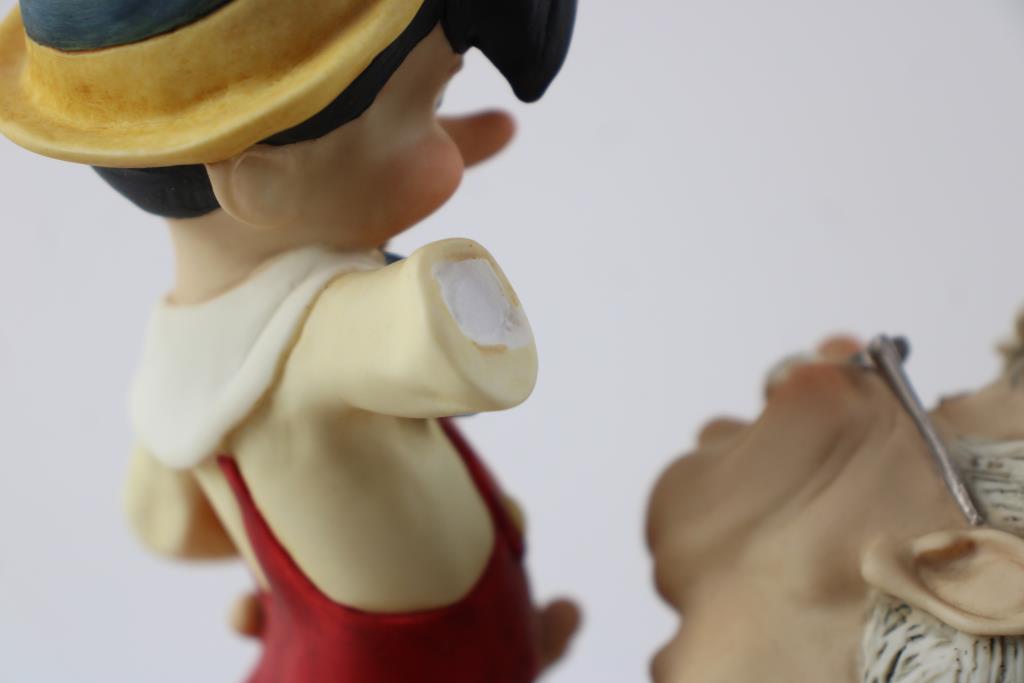 Giuseppe Armani Pinocchio & Geppetto A Fathers Love Disney Sculpture ...