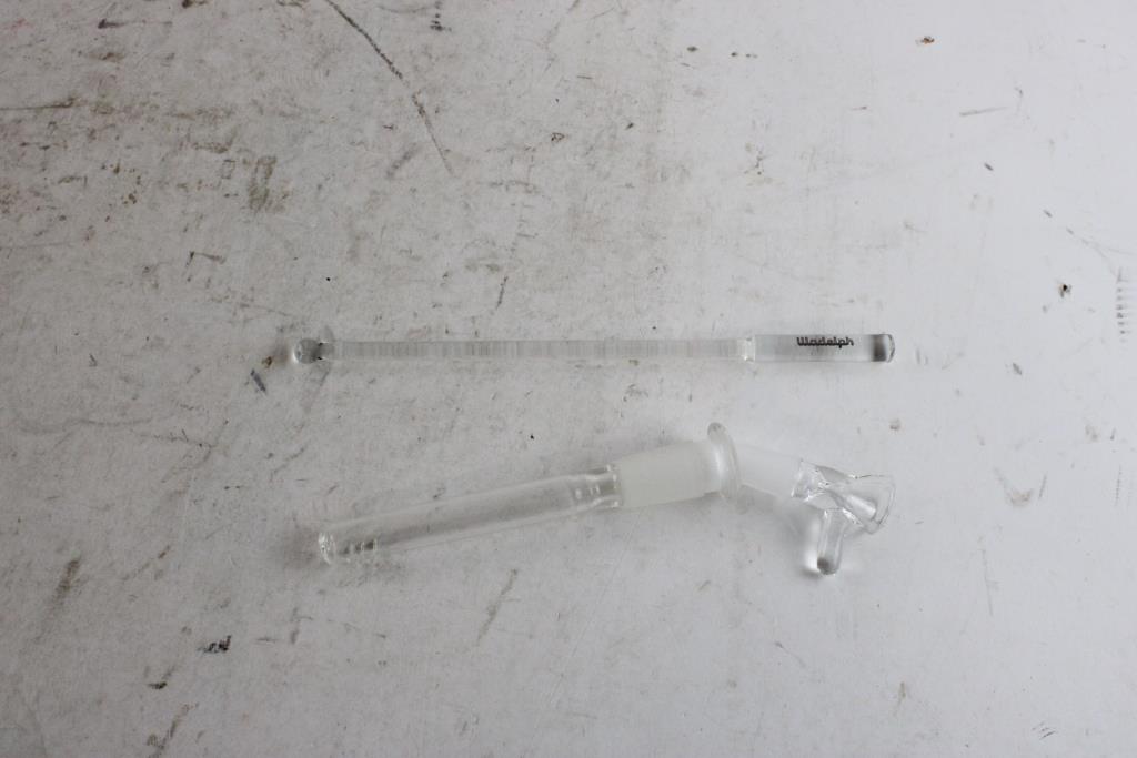 Glass Downstem & Slide For Water Pipe | Property Room