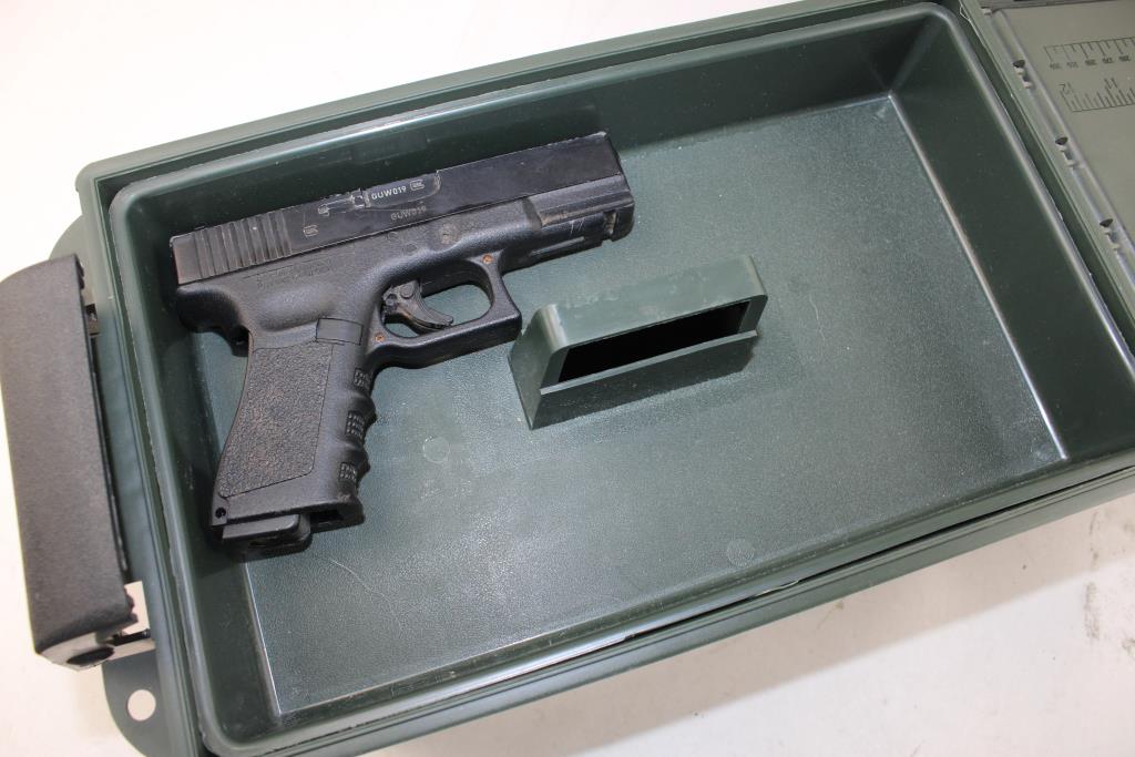 Glock Airsoft Pistol .177 GUW019 With Case | Property Room
