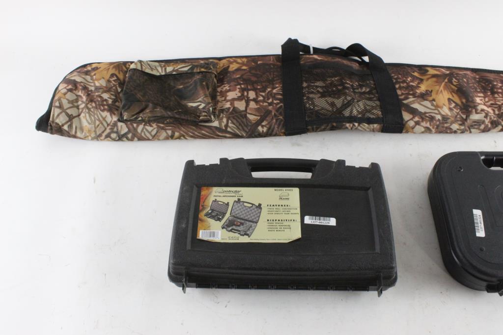 Glock And Other Hard And Soft Gun Cases, 3 Pieces | Property Room