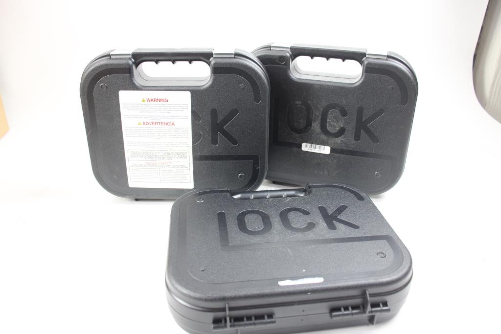 Glock Case, 3 Pieces | Property Room