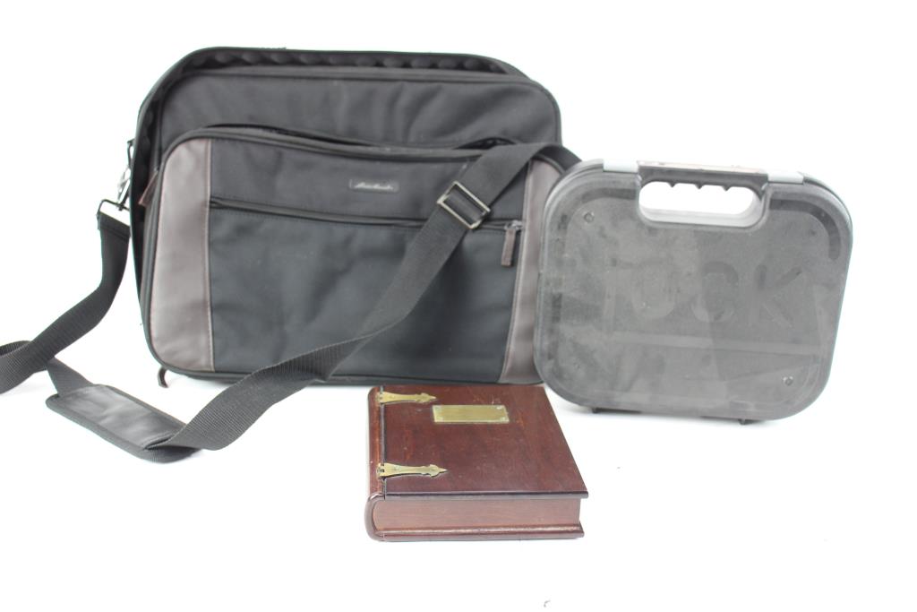 Glock Case, Land Shark Folding Grill, And More, 7 Pieces | Property Room