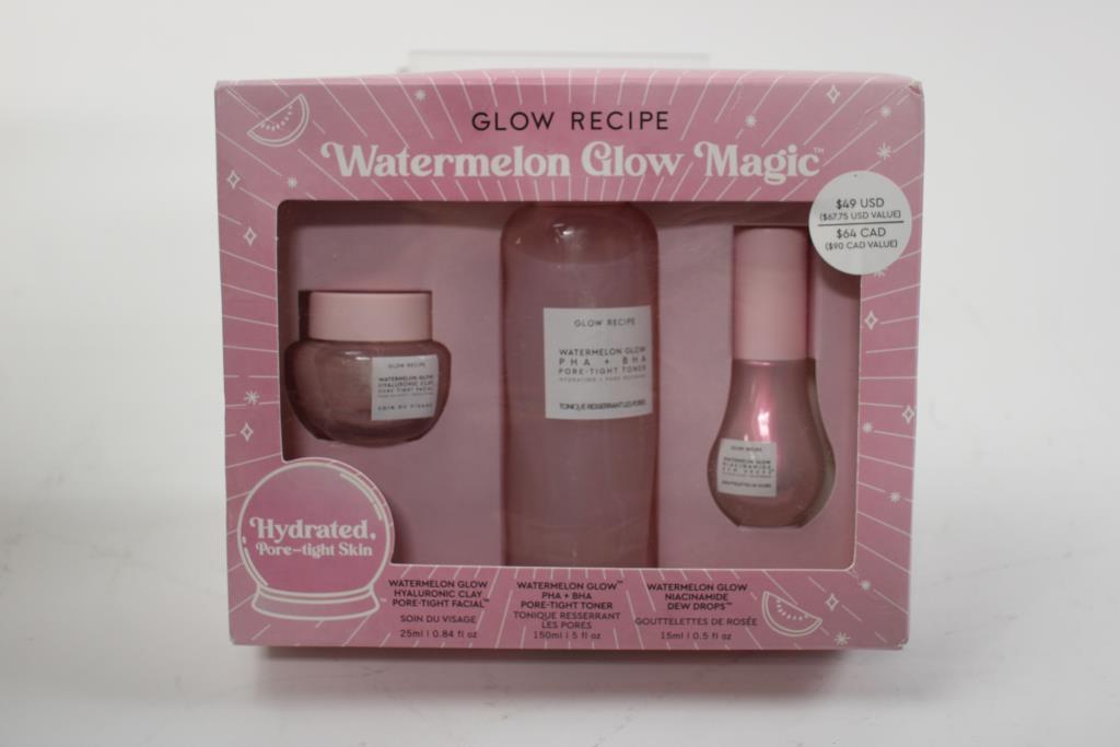 Glow Recipe Watermelon Glow Magic And Juliette Perfume Sampler Set ...