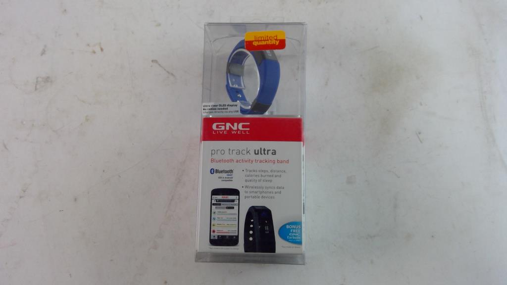 GNC Pro Track Ultra Bluetooth Activity Tracking Band | Property Room