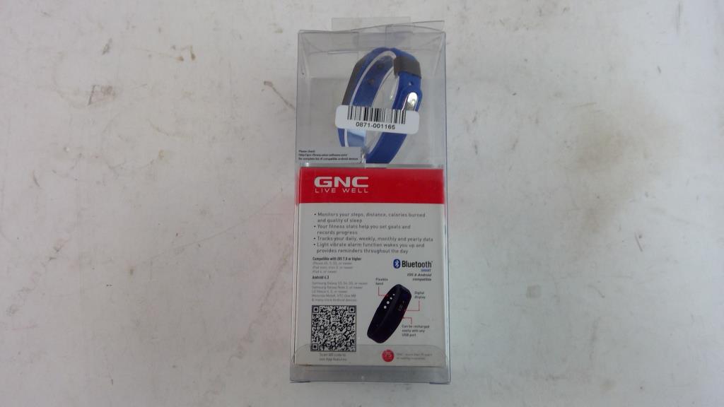 GNC Pro Track Ultra Bluetooth Activity Tracking Band | Property Room