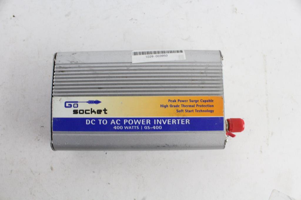 Go Socket DC To AC Power Inverter | Property Room
