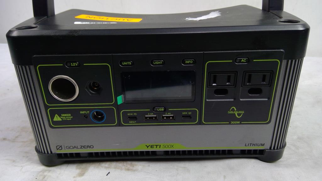Goal Zero Yeti 500X Portable Power Station | Property Room