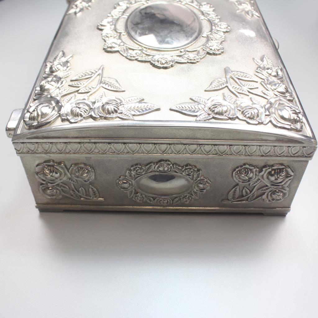 Godinger Rose Design Jewelry Box | Property Room